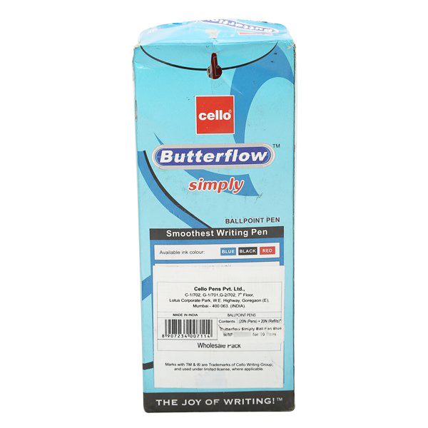 Cello Butterflow Ball Pen 20pcs – Ration at My Door